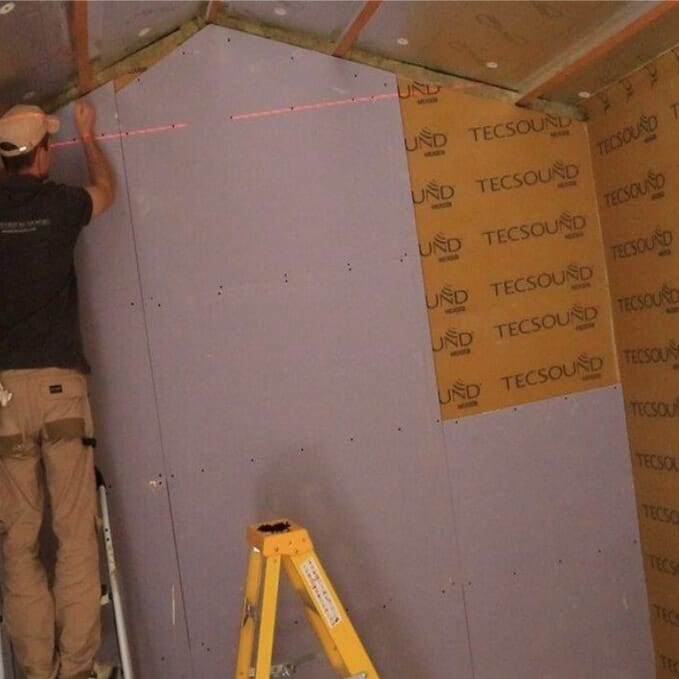 Tecsound SY100 lydisolering vegg, tak, gulv - Stillhet.com